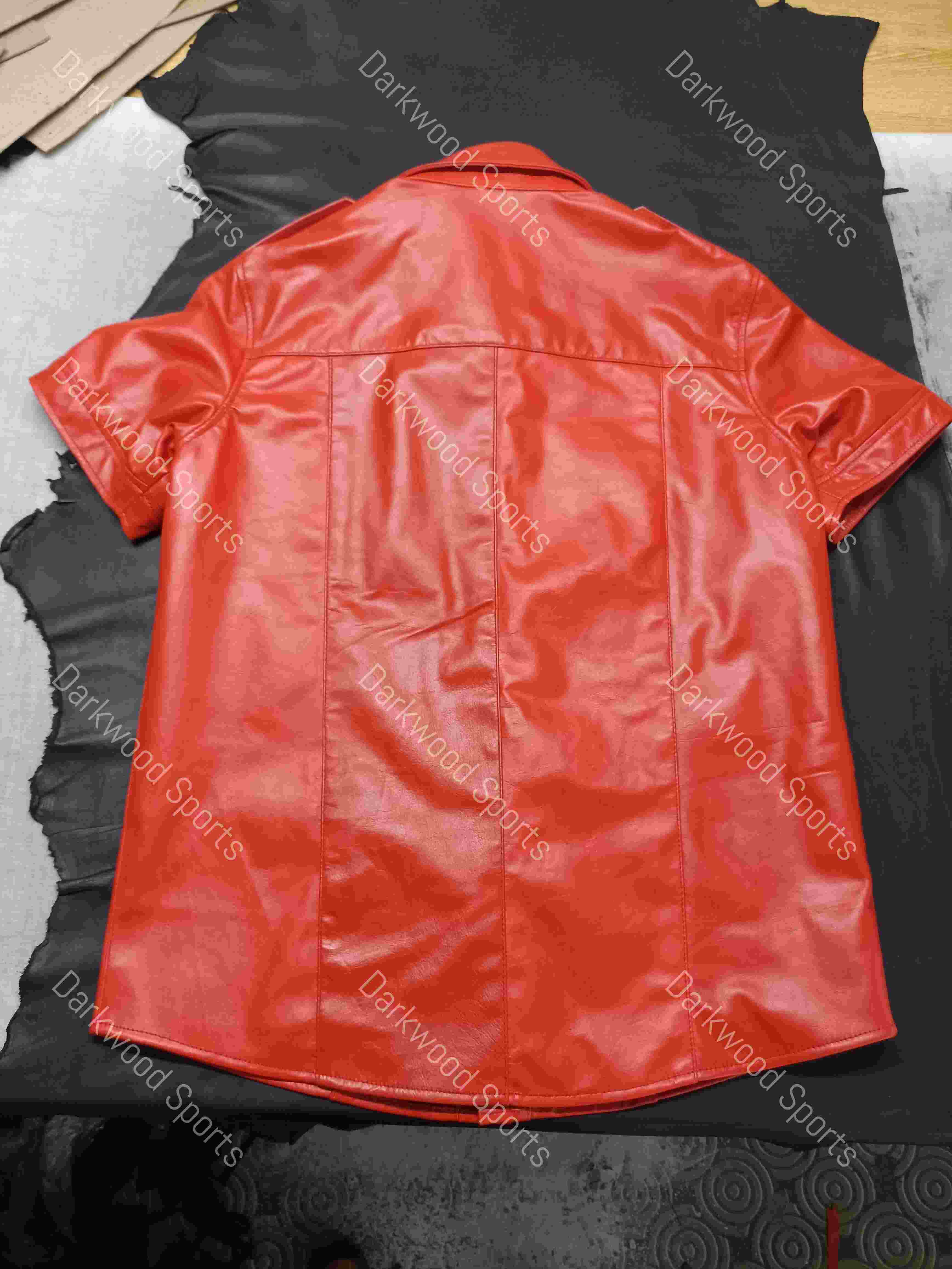 Red Leather Uniform
