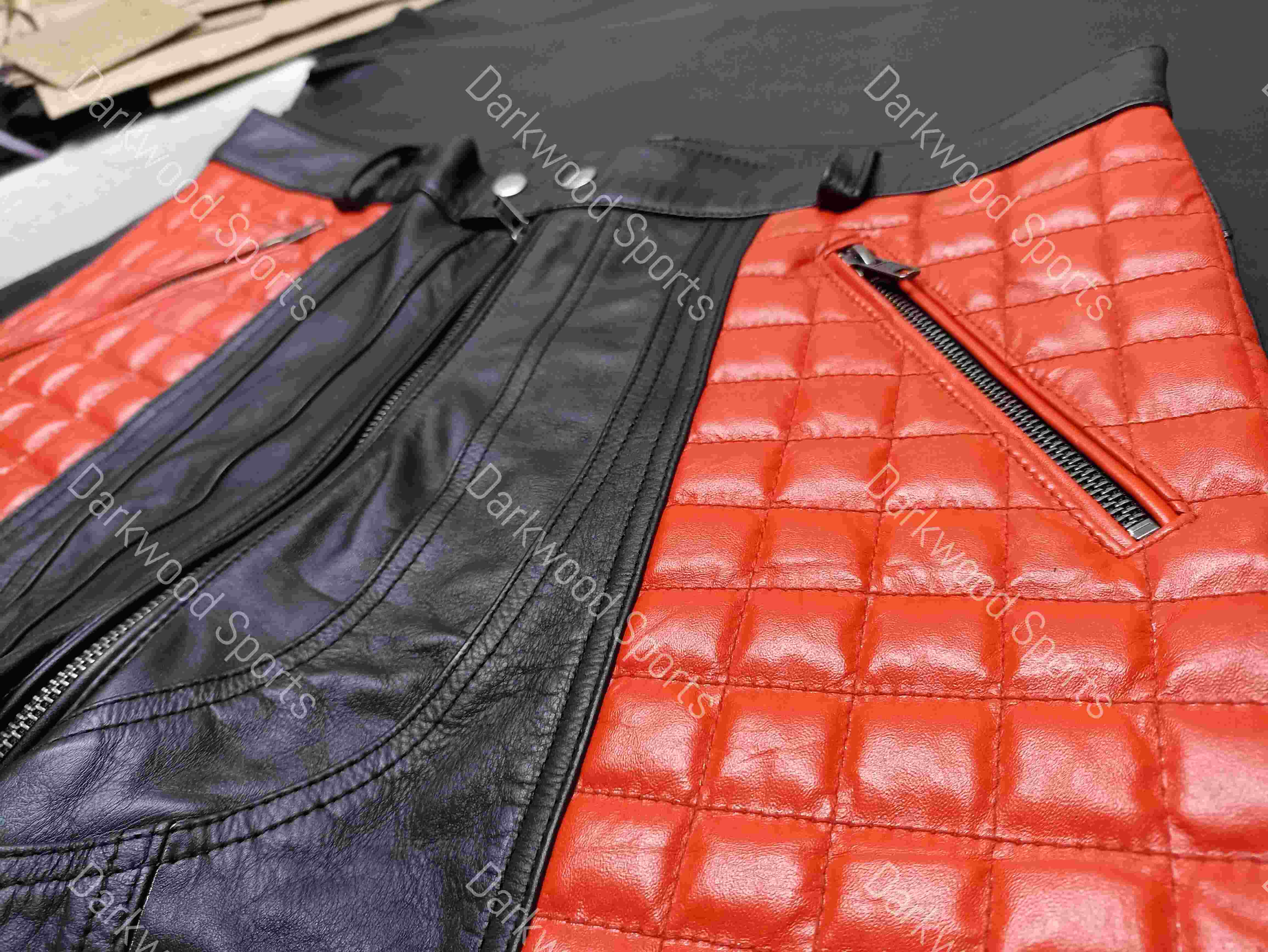 Red Leather Uniform