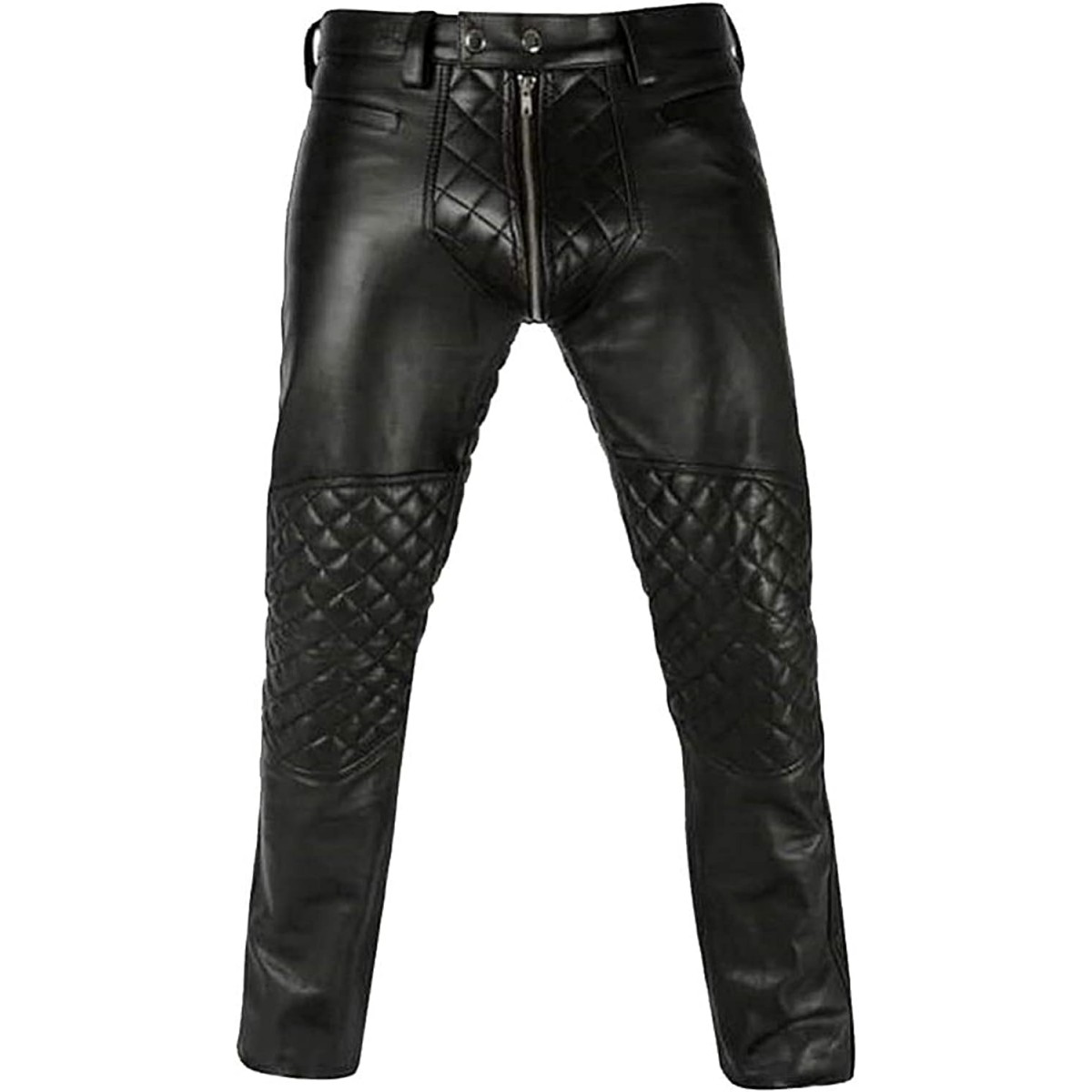 Leather Padding Pants